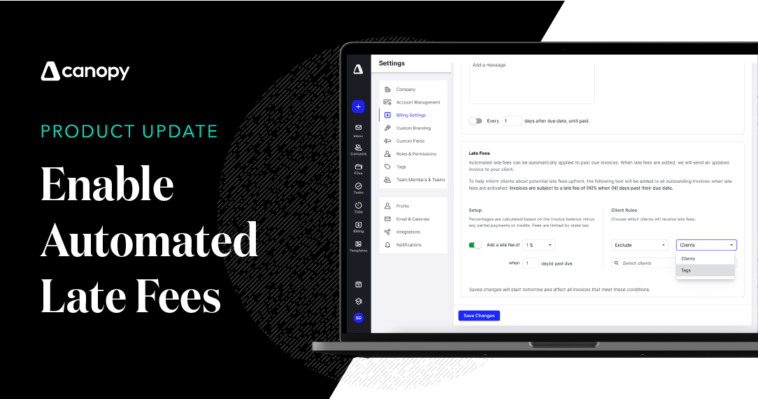 Easily Set Up Automated Late Fees Easily Set Up Automated Late Fees
